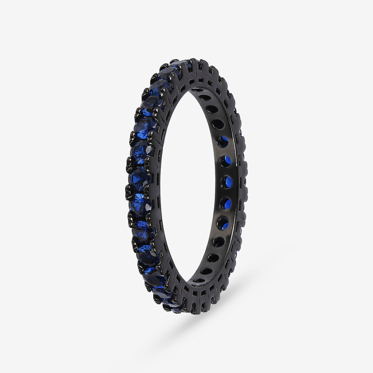 Ruthenium Ring with Riviera - Albert M. – AlbertM